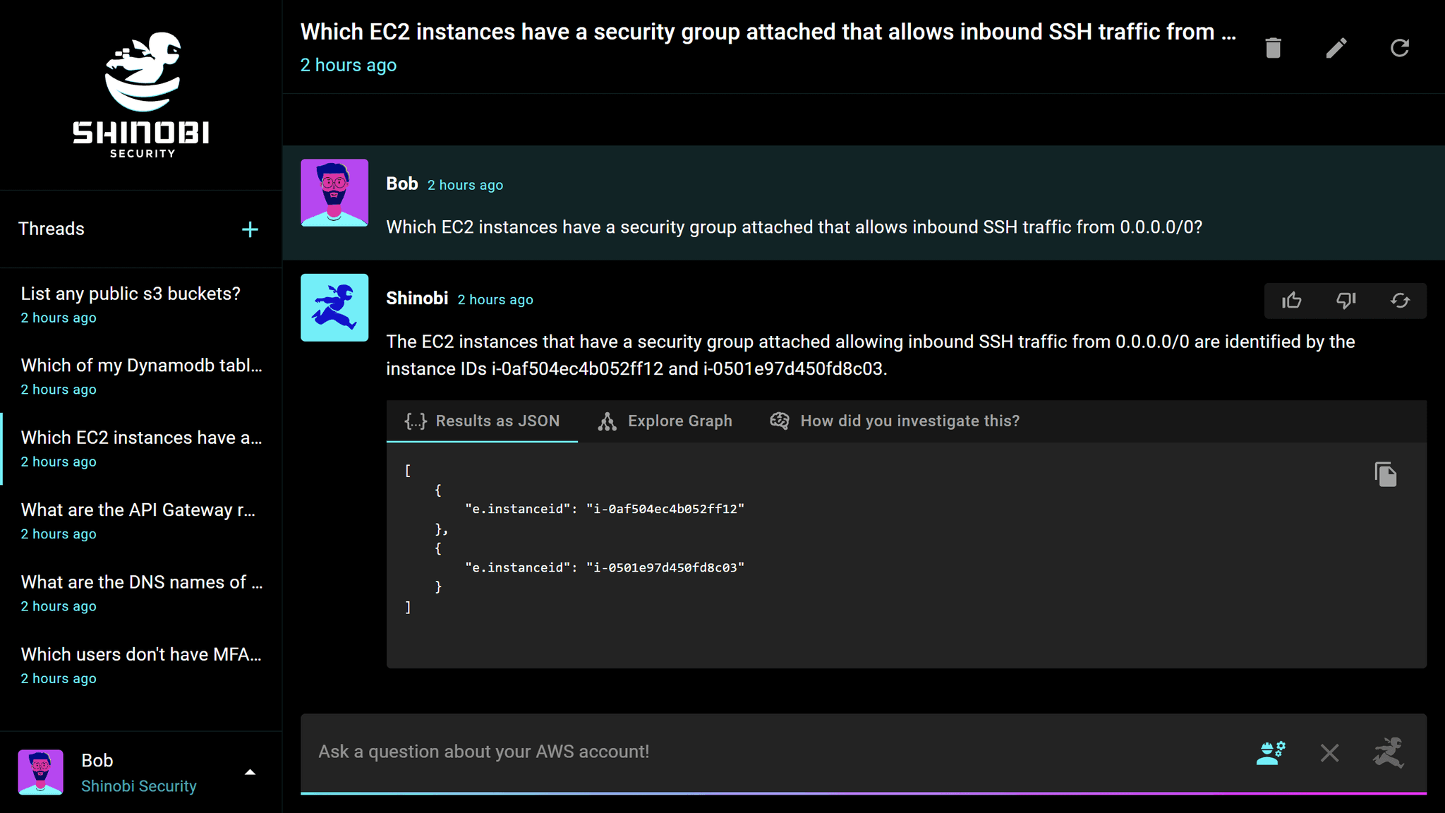 Shinobi Security | Uncloud the cloud with your personal AI detective